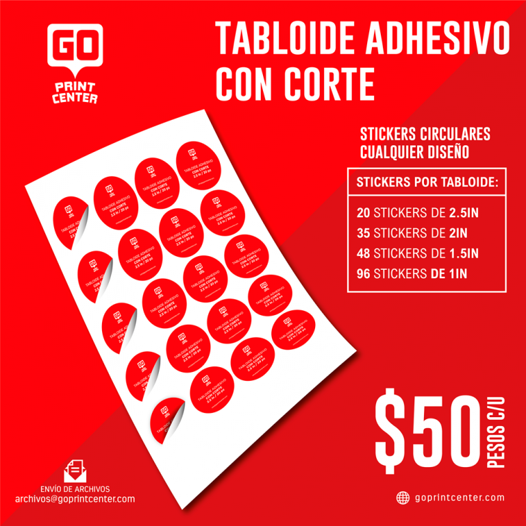 Etiquetas circulares Tijuana - GO Print Center Tijuana